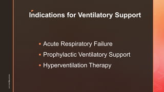 Caring for the mechanically ventilated patient | PPTX