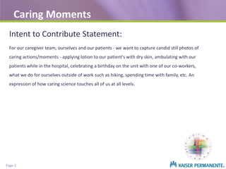 Caring Moments | PPTX