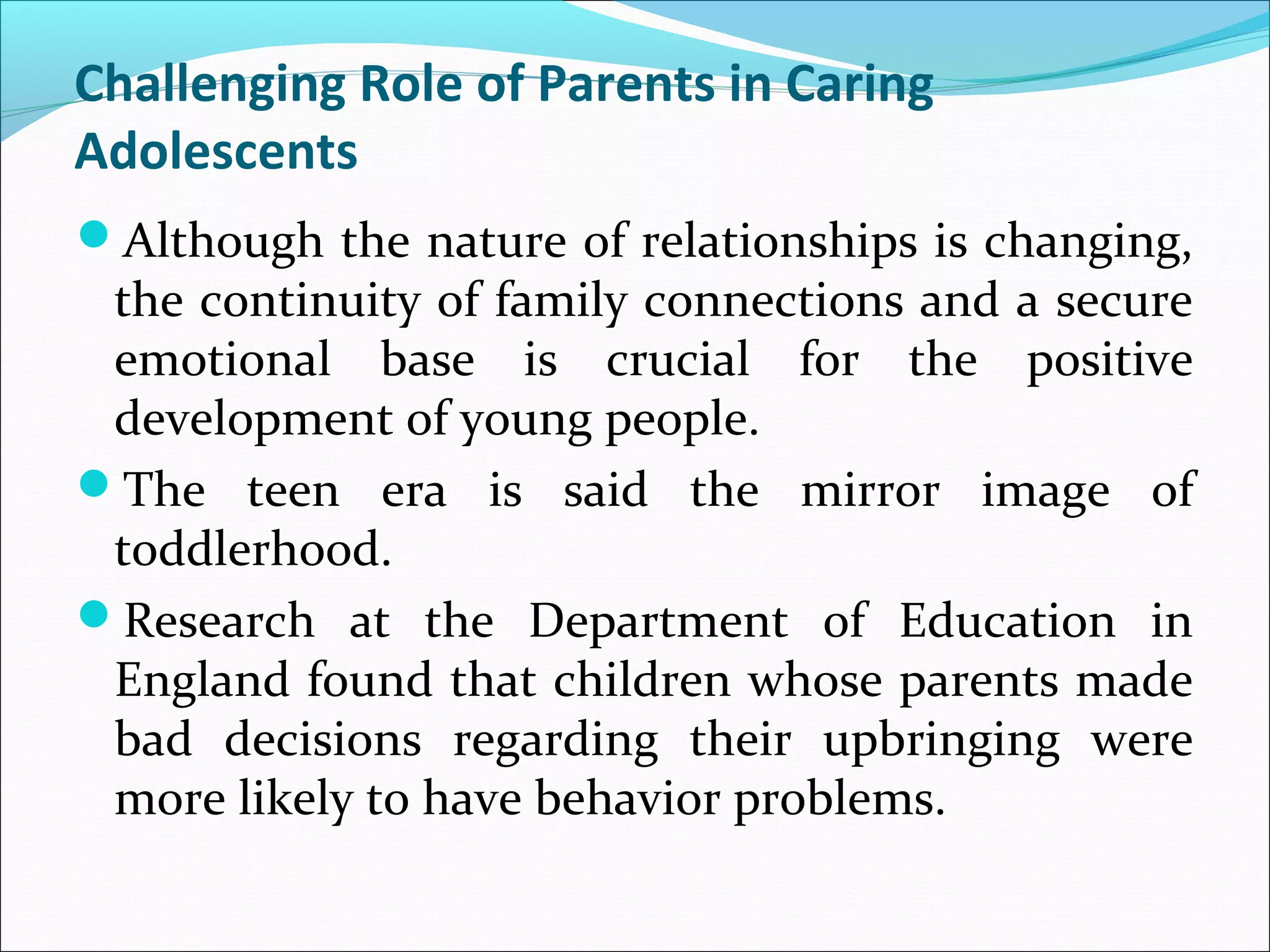 Caring of adolescents jd singh | PPT