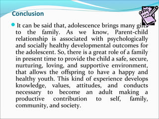 Caring of adolescents jd singh | PPT