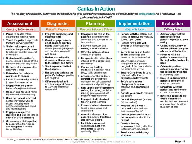 Caritas in Action (launch): How Caring Science Informs and Inspires the ...