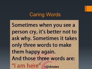 Caring values assembly | PPTX