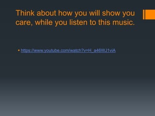 Caring values assembly | PPTX