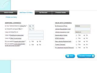 Car insurance industry process flow | PPTX