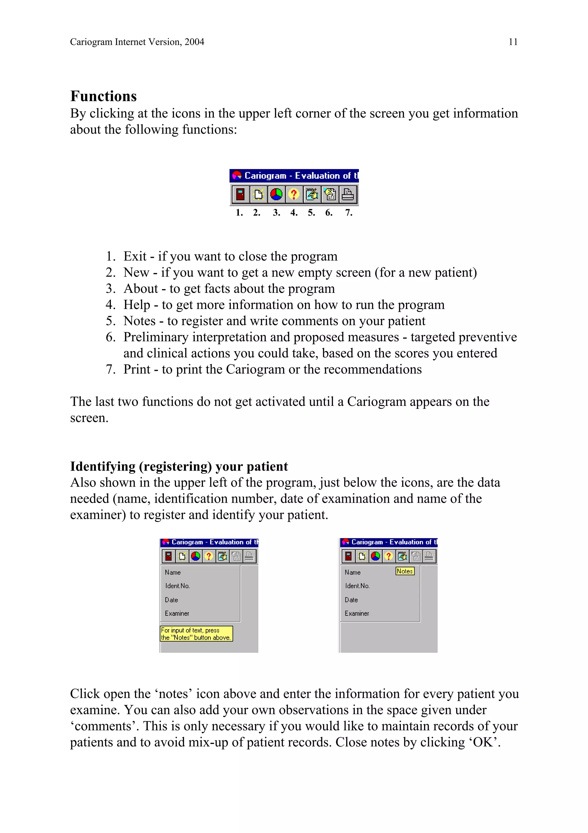 Cariogram manual 201net | PDF