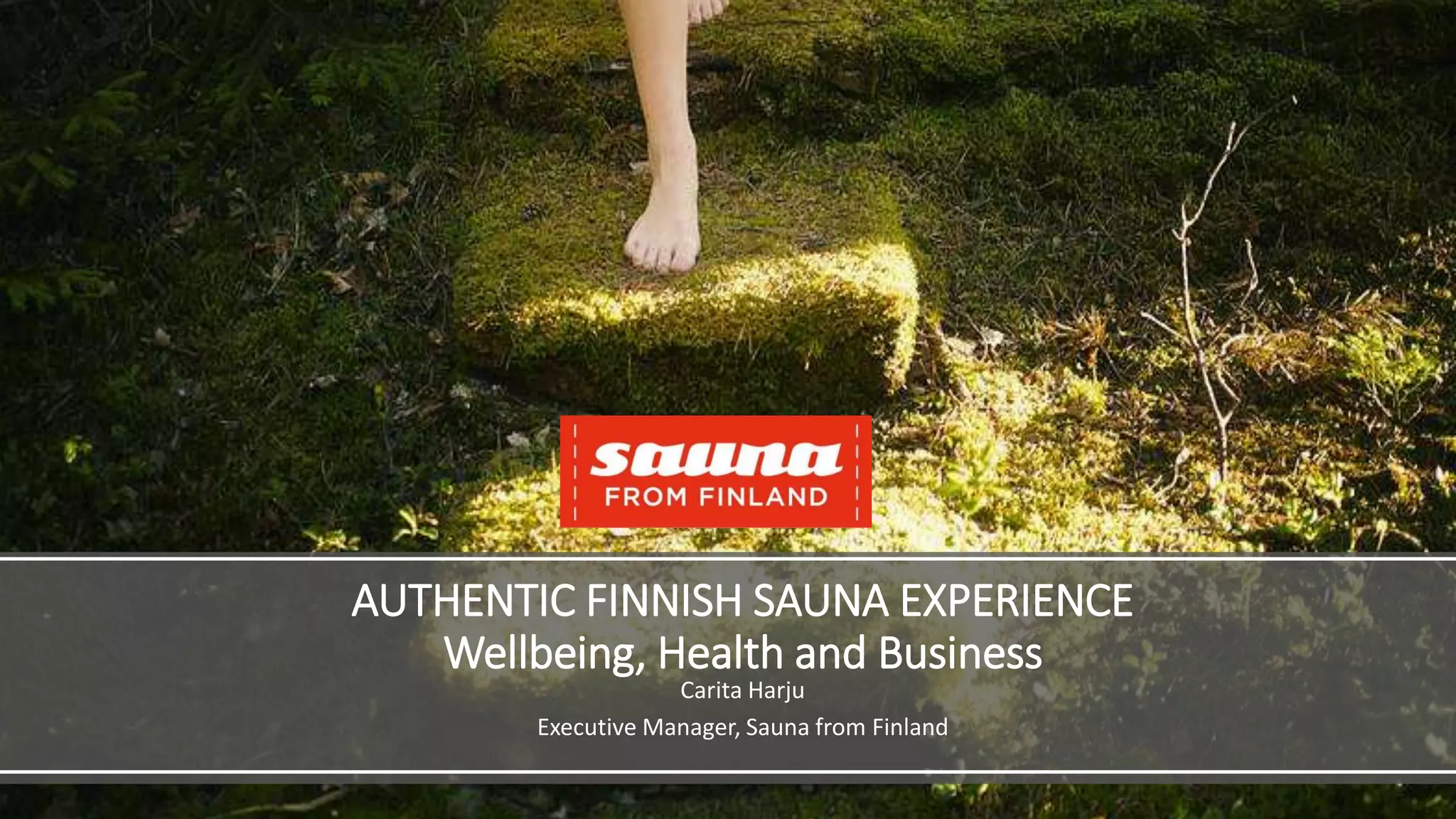 The Authentic Finnish Sauna Experience - by Carita Harju from Sauna ...