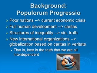 Caritas Inveritate background | PPTX