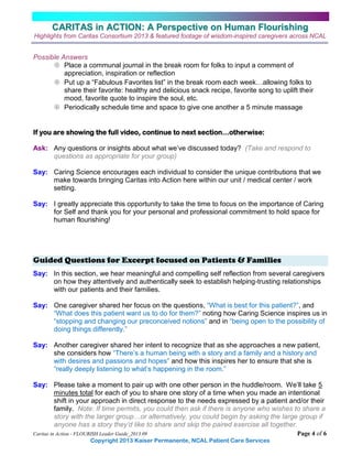 Caritas in Action (#5): A Perspective on Human Flourishing ...