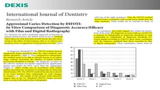 Dexis CariVu Caries Detection Demo | PDF