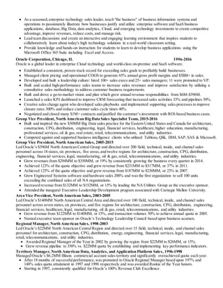 Carl Larson Resume v2 ENTERPRISE SOFTWARE AND SERVICES SALES LEADER | DOCX