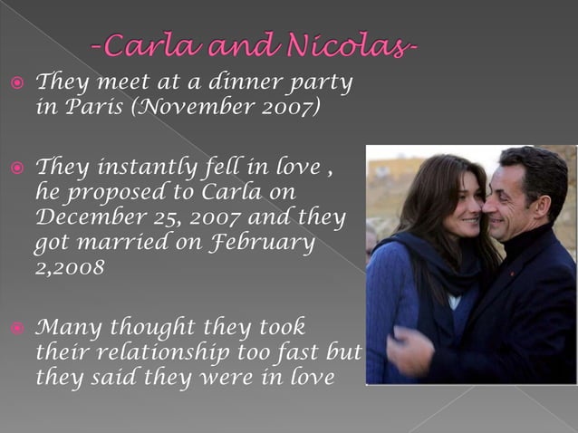 Carla bruni french 5 | PPTX