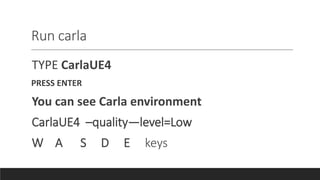 carla advanced Artificial Intelligence module | PPTX