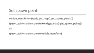 carla advanced Artificial Intelligence module | PPTX