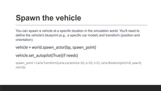 carla advanced Artificial Intelligence module | PPTX