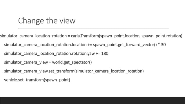 carla advanced Artificial Intelligence module | PPTX | Racing Video ...
