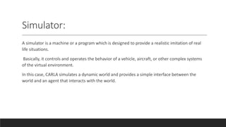 carla advanced Artificial Intelligence module | PPTX