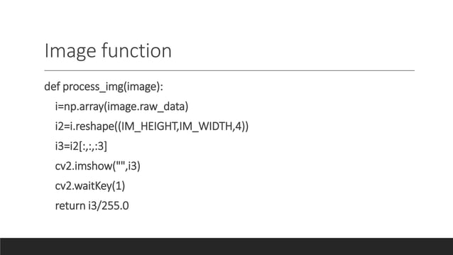 carla advanced Artificial Intelligence module | PPTX | Racing Video ...