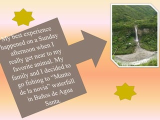 Personal Experiences | PPTX