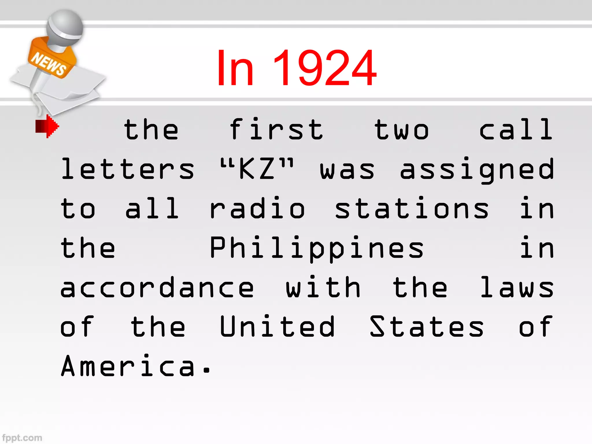 History of Radio and TV in the Philippines | PPT