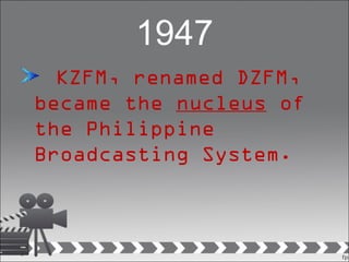 History of Radio and TV in the Philippines | PPT