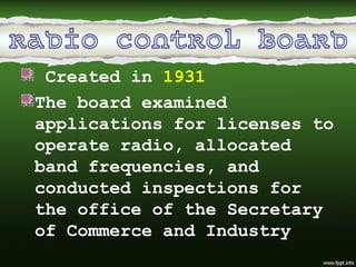 History of Radio and TV in the Philippines | PPT