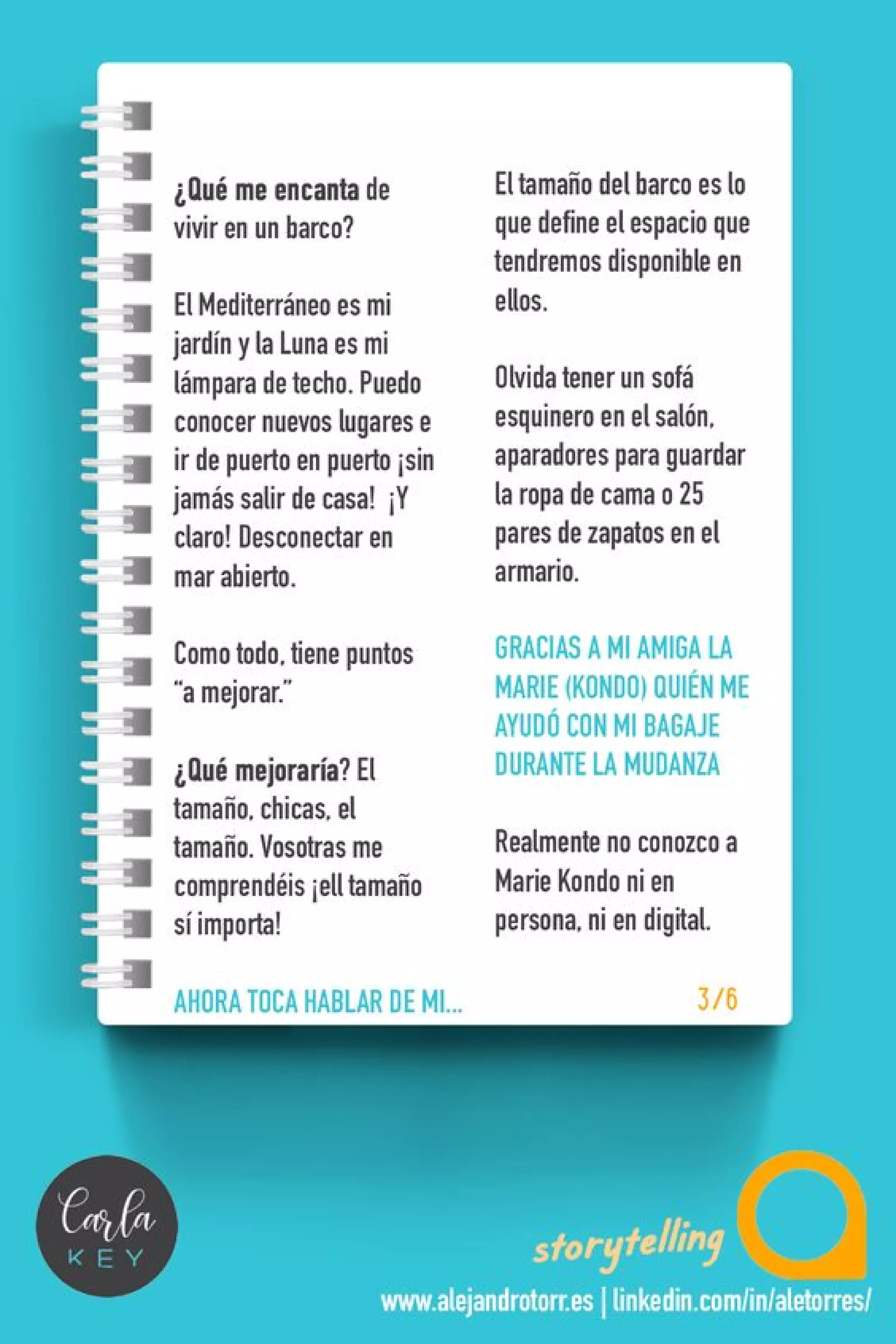 Carla Key - Quién es ella (Storytelling) | PDF