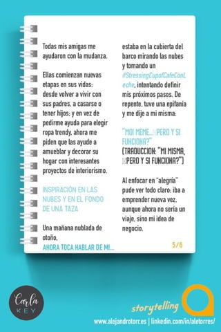 Carla Key - Quién es ella (Storytelling) | PDF