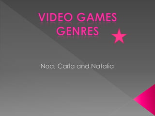 Video games genres | PPTX | Video Game Genres | Video Gaming