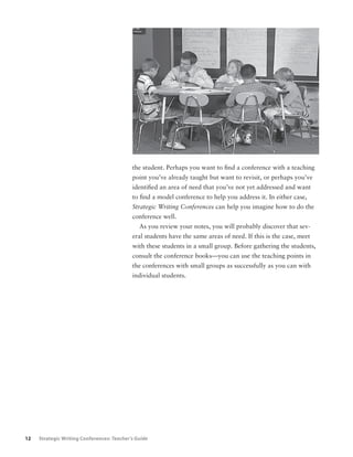 Carl Anderson on Strategic Writing Conferences | PDF