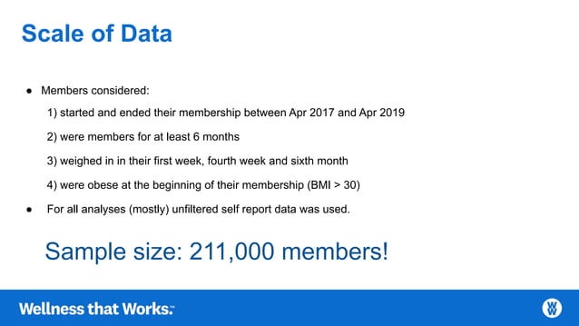 Inspiring healthy habits: data science at WW | PPT