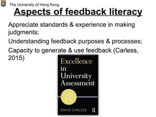AHE Feedback Literacy | PPT