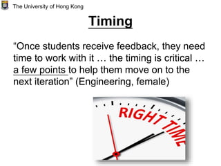 Teacher feedback literacy & feedback designs for student learning | PPT