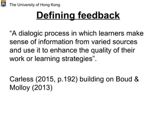 Effective feedback in medical education | PPT