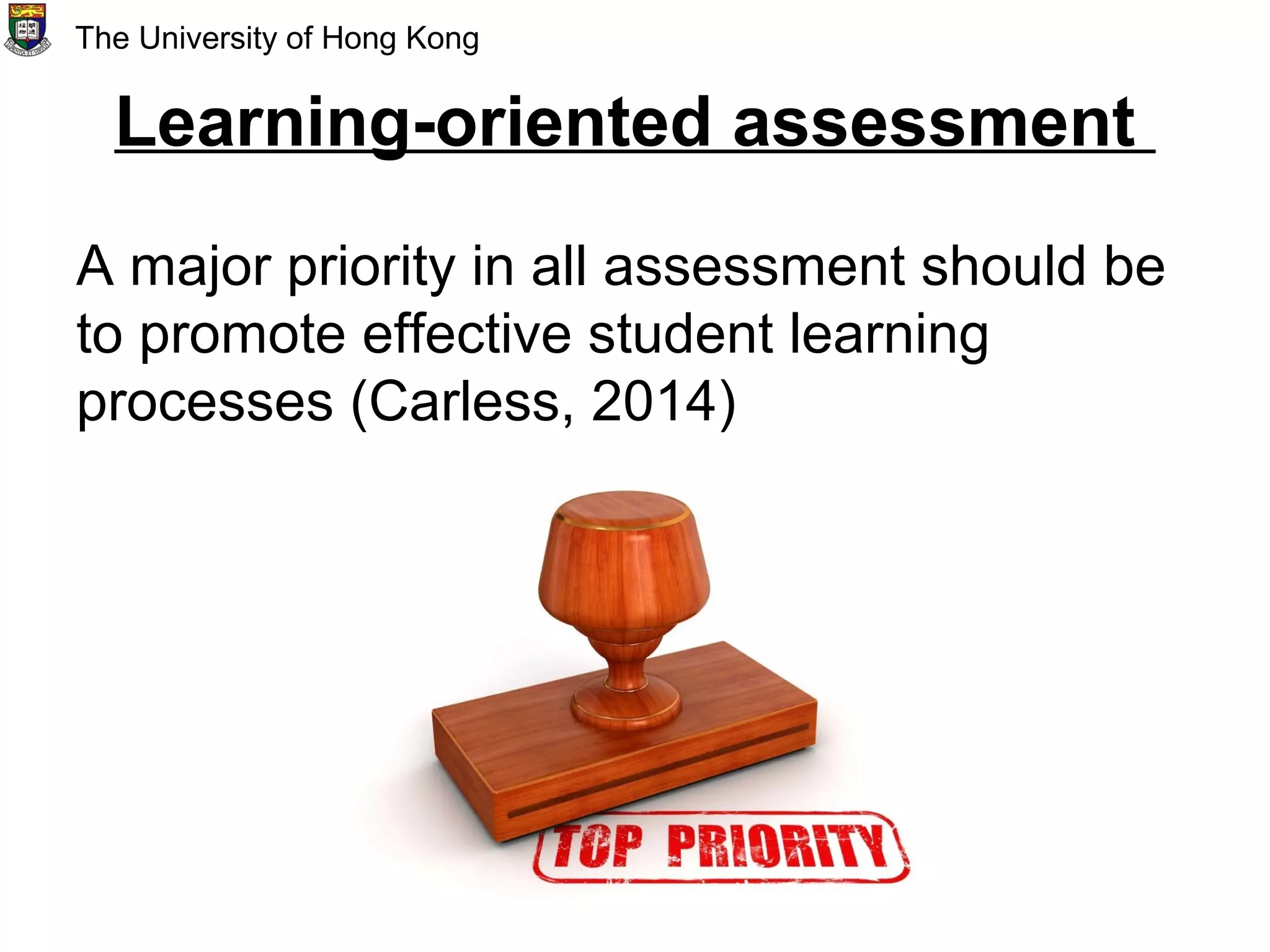 Designing effective assessment | PPT