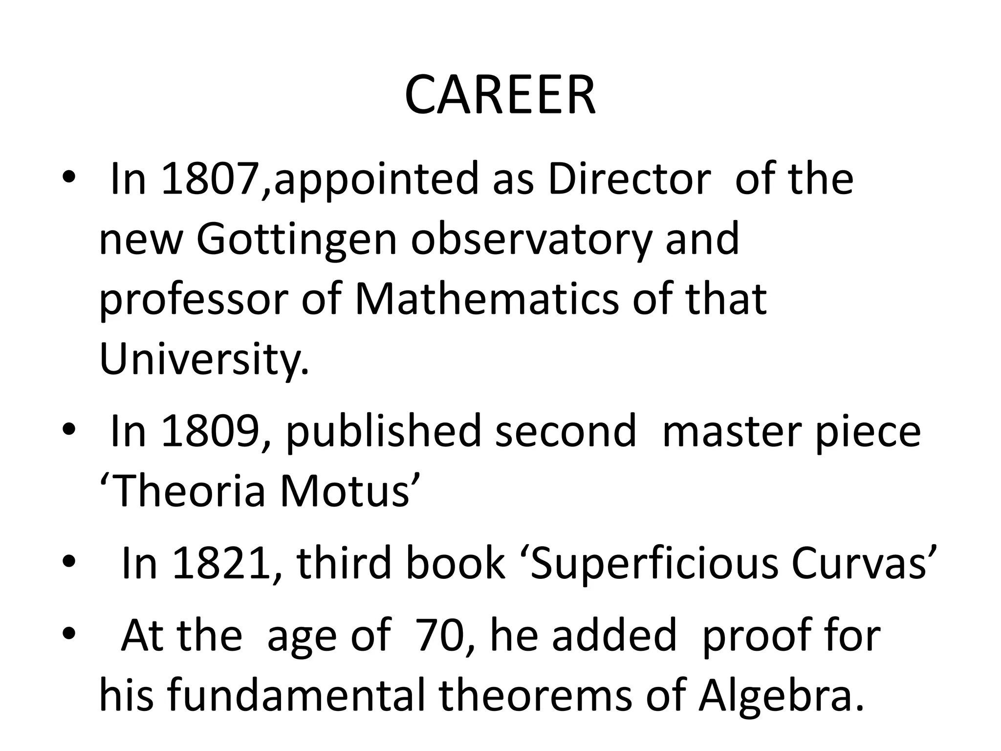 Carl friedrich gauss | PPTX