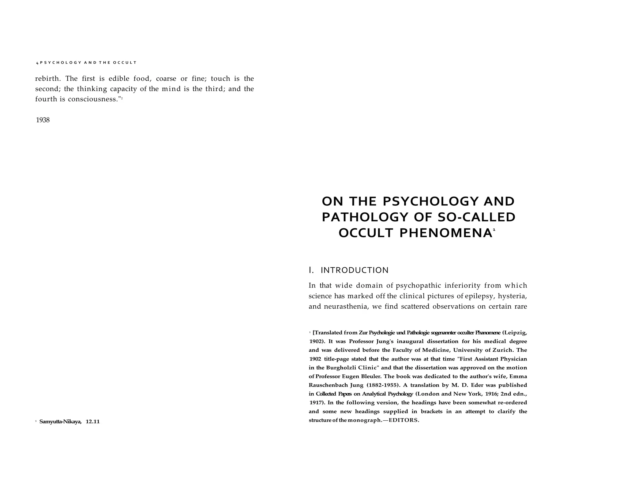 Carl gustav jung psychology and the occult | PDF