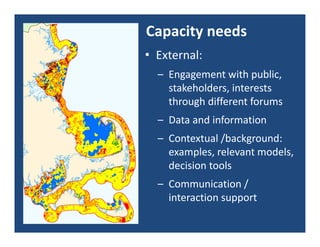 Bruce Carlisle Massachusetts Ocean Management: Capacity to develop and ...