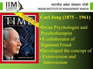 Understanding of personality through MBTI | PPSX