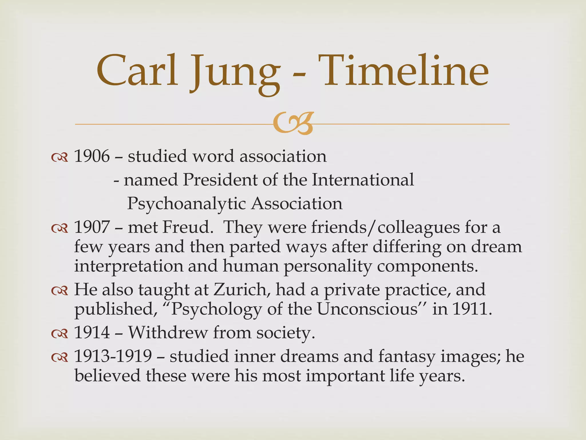 Carl jung powerpoint | PPT | Free Download
