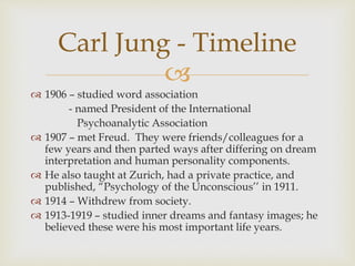Carl jung powerpoint | PPTX