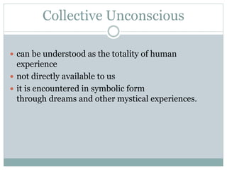 Carl jung’s analytical psychology | PPTX