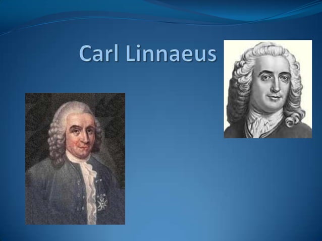 Carl linnaeus | PPTX