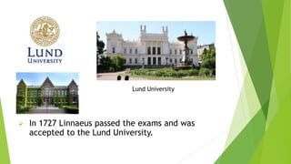 CAROLUS LINNAEUS ppt | PPTX