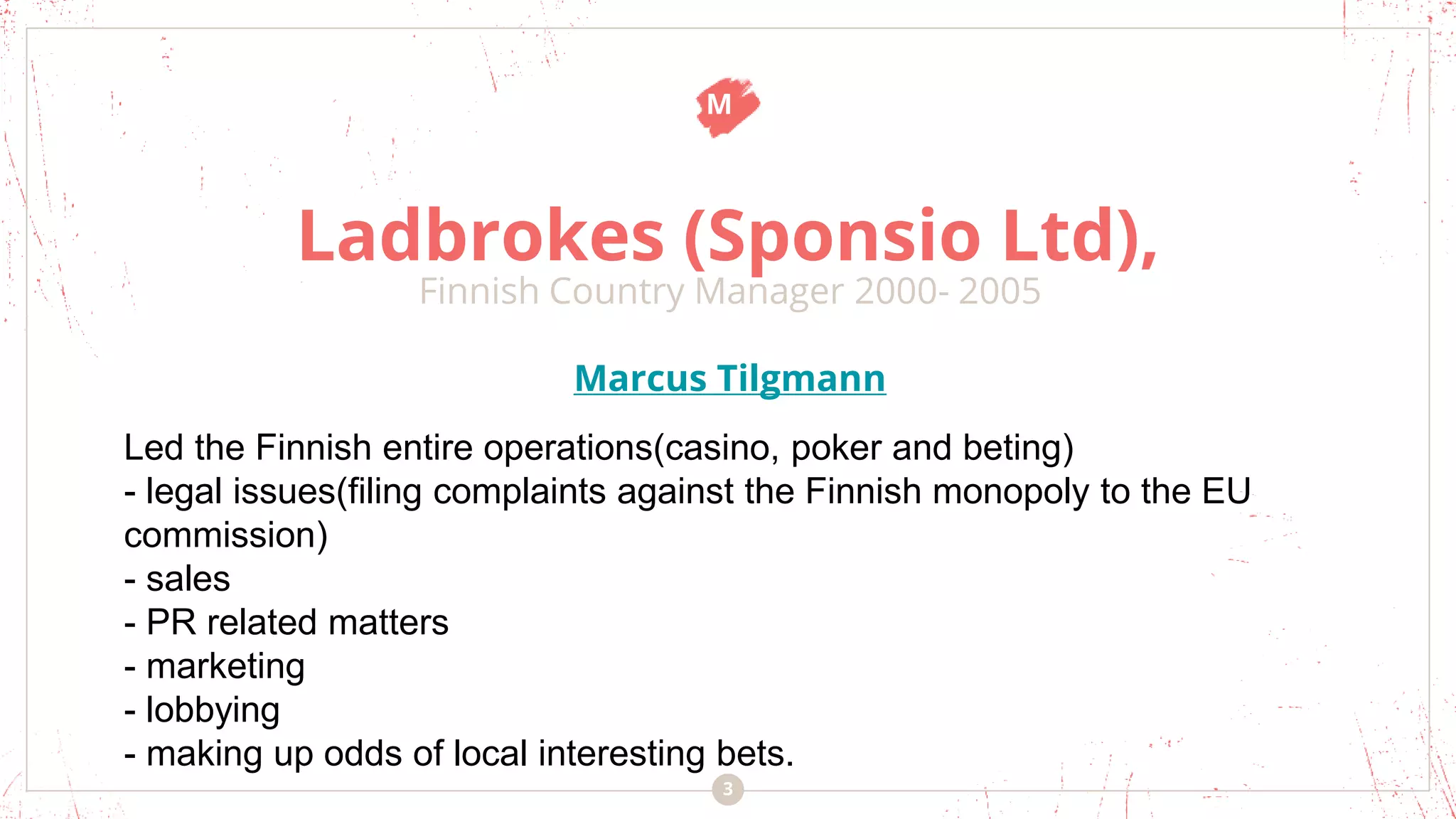 Carl Marcus Tilgmann | PPT