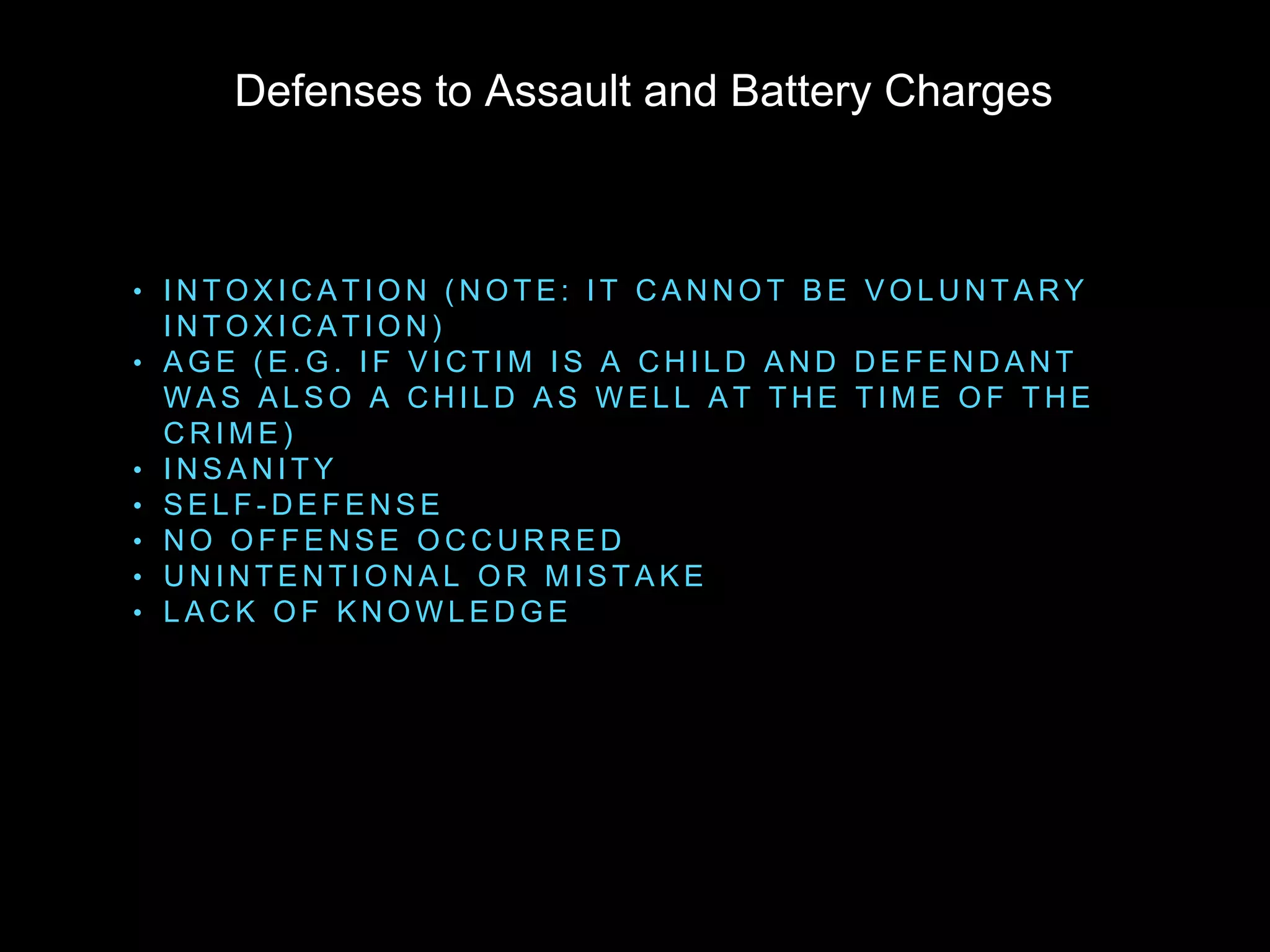 Carl Ceder - Assault and Battery | PPTX