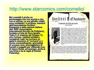 Carlo lucarelli | PPT