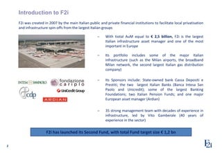 Carlo Michelini - F2i Presentation, Yielco, March 2014 | PPT