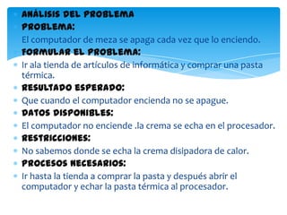 actividad de pensamiento algoritmico | PPTX | Computing | Technology ...