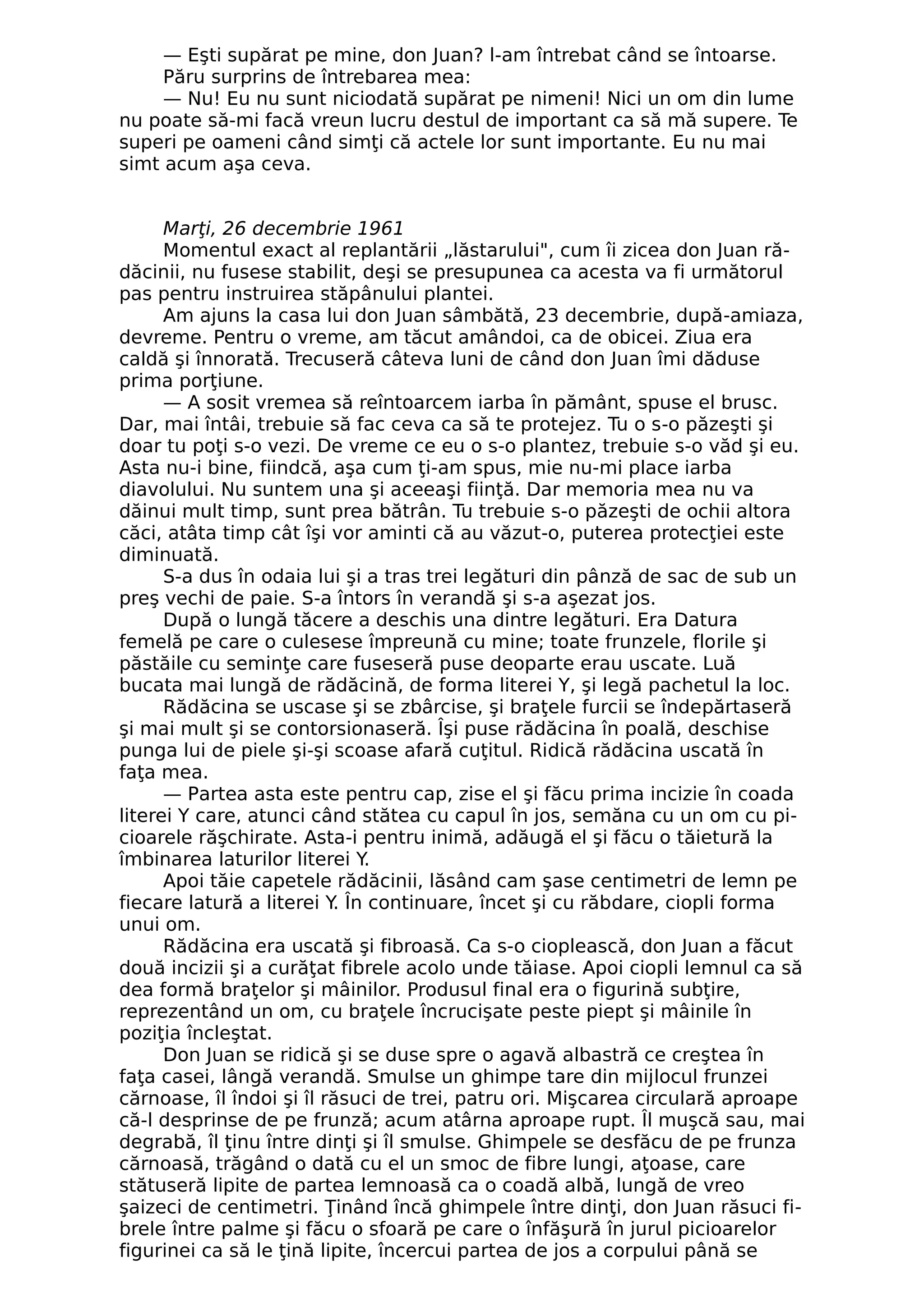 Carlos Castaneda Invataturile lui don Juan | PDF