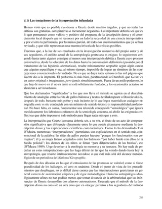 EL LADO OSCURO DE LA DESCRIPCIÓN DENSA — CARLOS REYNOSO | PDF